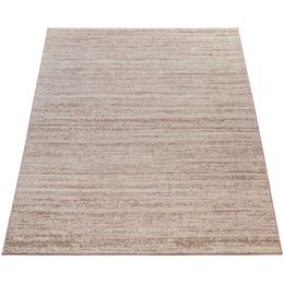 Teppich Paco Home, B:60cm H:14mm L:100cm, beige, Polypropylen (PP), Wohnzimmer, Teppiche, "ECE 900", Kurzflor, melierte Optik, ideal im Wohnzimmer &