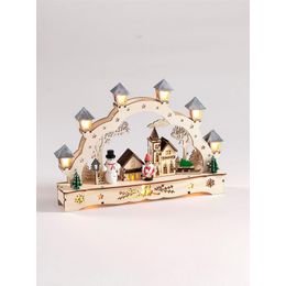 Weihnachtspyramide, wei&szlig;, Weihnachtspyramiden