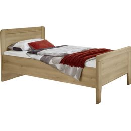Bett Wiemann, B:99cm H:94cm L:207cm, braun, Schlafzimmer, Betten, "Mainau", 4-fach Liegeh&ouml;hen-Verstellung