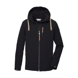 G.I.G.A. by Killtec Herren Softshelljacke "GW 35 MN SFTSHLL JCKT", schwarz, Gr. XXXL, G.I.G.A. DX BY KILLTEC, Oberstoff: Oberseite: 92% Polyester, 8% Elasthan,