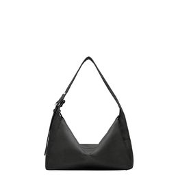 Damen Hobo "Hobo M LOU 2 3D LEATHER", Liebeskind Berlin, schwarz, Leder, Taschen