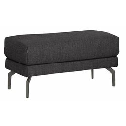 Hockerbank, B:93cm H:45cm T:48cm, braun, CREATION BY ROLF BENZ, Flachgewebe VICTORIA (41% Polyacryl 38% Polyester 21% Baumwolle), Hocker, "CR.450,