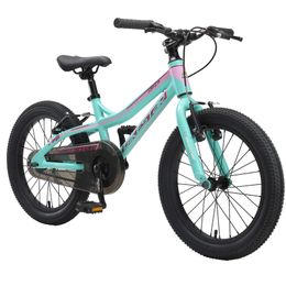 Bikestar Kinderfahrrad "Mountain", 27cm, 18 Zoll (45,72cm), gr&uuml;n, Fahrr&auml;der