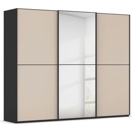 Schwebet&uuml;renschrank Rauch, B:271cm H:223cm T:68cm, beige, Holzwerkstoff, Schr&auml;nke, "Kleiderschrank Schrank Garderobe Schlafzimmerschrank SCALE-DUO",