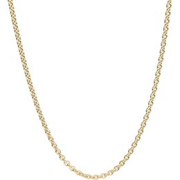 Luigi Merano Damen Kette ohne Anh&auml;nger "Ankerkette, massiv, Gold 585", 45cm, Gelbgold 585, gold, Gelbgold 585, Halsketten
