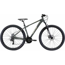 Bikestar Mountainbike, 43cm, 29 Zoll (73,66cm), gr&uuml;n, Fahrr&auml;der, f&uuml;r Damen und Herren, Kettenschaltung