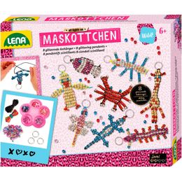 LENA Kinder Kreativset "Maskottchen, gro&szlig;", bunt, Kunststoff, Metall, Kreativsets