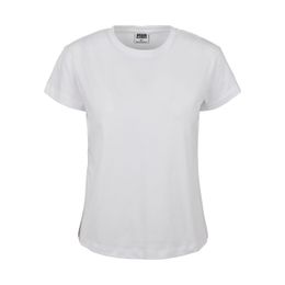 Urban Classics Damen T-Shirt "Urban Classics Damen Ladies Basic Box Tee"wei&szlig;, Gr. XXXL, unifarben, 100% Baumwolle, Shirts
