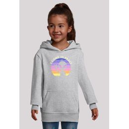 F4NT4STIC Kinder Kapuzenpullover "Alien Peace Sunset", grau, Gr. 146, Obermaterial: 65% Baumwolle, 35% Polyester, Pullover, Premium Qualit&auml;t