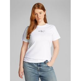 Calvin Klein Jeans Plus "PLUS GRADIENT MONOLOGO SLIM TEE" in gro&szlig;en Gr&ouml;&szlig;en