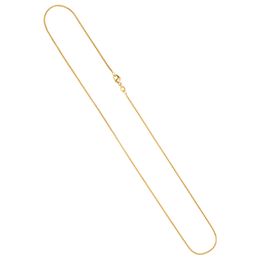 Jobo Damen Kette ohne Anh&auml;nger "Rund-Venezianerkette", Gelbgold 750, L: 45, gelb, Gelbgold 750, Halsketten, 750 Gold 1,2 mm 45 cm