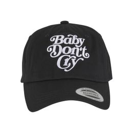 Damen Snapback Cap "Upscale by Mister Tee Upscale Baby don't Cry Dad Cap"schwarz, UPSCALE BY MISTER TEE, 100% Baumwolle, Caps