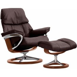 Relaxsessel stressless, B:88cm H:101cm T:78cm, braun, Leder BATICK: durchgef&auml;rbtes und genarbtes M&ouml;belleder;Leder PALOMA: durchgef&auml;rbtes