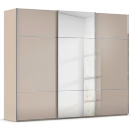 Schwebet&uuml;renschrank Rauch, B:271cm H:223cm T:68cm, beige, Holzwerkstoff, Schr&auml;nke, "Kleiderschrank Schrank Garderobe Schlafzimmerschrank SCALE-TRIO",