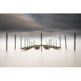 papermoon Fototapete "Photo-Art CHRISTOPHE STAELENS, DIE AUSTERNBAR", B/L: 3,5m x 2,6m, Bahnen: 7 Stk., bunt, Schlafzimmer, Tapeten
