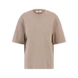 DEF Damen T-Shirt "DEF DEF Essential T-Shirt"braun washed01, Gr. XS, unifarben, 100% Baumwolle, Shirts