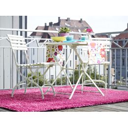 ANDIAMO Kunstrasen "Trendy, Made in Netherlands", B : 100cm 1 Stk., 25mm, L: 200cm, pink, Garten, Teppiche, Rasenteppich, moderne Optik, mit