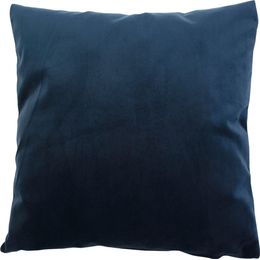 G&ouml;zze Dekokissen G&Ouml;ZZE, B:40cm L:40cm, blau, Polyester, Dekokissen_Sitzkissen_Kissenh&uuml;llen, "Duval", mit Rei&szlig;verschluss, Kissenh&uuml;le ohne F&uuml;llung, 2 St&uuml;ck