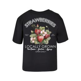 CLOUD 5IVE Damen T-Shirt "CLOUD 5IVE Ladies 77 Locally Grown Black Tee", schwarz, Gr. S, bedruckt, 100% Baumwolle, Shirts
