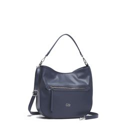 Damen Schultertasche "Softy", Collezione Alessandro, blau, Lederimitat, Taschen, aus tierfreiem, soften Luxusmaterial