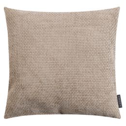 Dekokissen MAGMA HEIMTEX, B:45cm H:8cm L:45cmtaupe, unifarben, Chenille, Faserb&auml;llchen (Polyester), Polyester, Dekokissen_Sitzkissen_Kissenh&uuml;llen,
