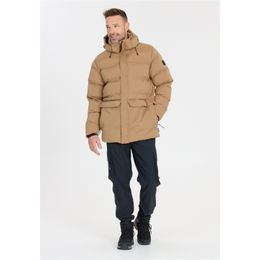 WHISTLER Herren Outdoorjacke "Creed", beige, Gr. L, kariert, 100% Polyester, Jacken, mit wasserabweisender TPU-Membran