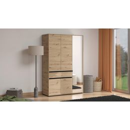 Kleiderschrank Inosign, B:138cm H:211cm T:54,5cm, braun, FSC-zertifizierter Holzwerkstoff, Jugendzimmer, Schr&auml;nke, "Corbett, grifflose Optik,