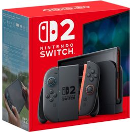 Spielekonsole "Switch 2", B:27,2cm H:16,6cm T:1,39cm, schwarz, NINTENDO SWITCH 2, Spielekonsolen