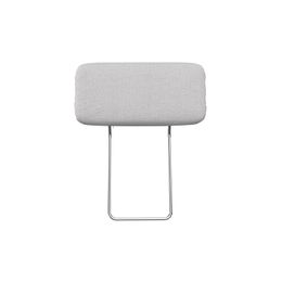 Sit & More Kopfst&uuml;tze SIT & MORE, B:52cm H:22cm T:12cm, silber, Polsterauflagen, "Padua"