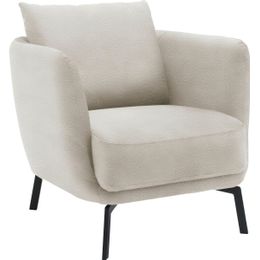 Sch&ouml;ner Wohnen Kollektion Sessel, B:86cm H:68cm T:86cm, wei&szlig;, SCH&Ouml;NER WOHNEN-KOLLEKTION, 96% Polyester, 4% Polyacryl, Wohnzimmer, Sessel, "Pearl - 5 Jahre