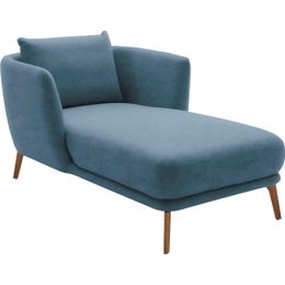 Sch&ouml;ner Wohnen Kollektion Chaiselongue, B:101cm H:71cm T:161cm, blau, SCH&Ouml;NER WOHNEN-KOLLEKTION, 100% Polyester, Sofas, "Pearl - 5 Jahre Hersteller-Garantie, auch in Boucl&eacute;.
