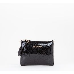 Valentino Handbags VALENTINO BAGS Damen Umh&auml;ngetasche "POCHETTE GERANIUM", schwarz, Polyurethan, Taschen, Schultertasche Mini Bag Handtasche Damen