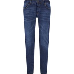 2Y Premium Herren Bequeme Jeans "2Y Premium Herren 2Y Skinny Fit Jeans"blau, Gr. 31, unifarben, 97% Baumwolle, 3% Elasthan, Jeans