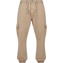 DEF Damen Cargohose "DEF Herren DEF Kindou Cargopants"beige, Gr. 36, unifarben, 100% Baumwolle, Hosen