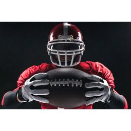 papermoon Fototapete "Football Spieler", B/L: 4,5m x 2,8m, Bahnen: 9 Stk., bunt, Schlafzimmer, Tapeten