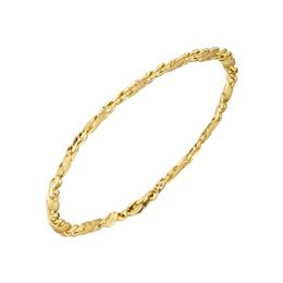 Jobo Damen Goldarmband, 21cm, Gelbgold 585, gelb, Gelbgold 585, Armb&auml;nder, 585 Gold 21 cm