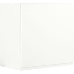 H&auml;ngeschrank KOCHSTATION, B:60cm H:57cm T:34cm, wei&szlig;, Holzwerkstoff, K&uuml;che, Schr&auml;nke, "KS-Virginia", 57 cm hoch, 60 cm breit, 1 T&uuml;r, Einlegeboden,