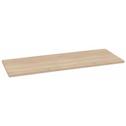 Wiho-K&uuml;chen Arbeitsplatte WIHO K&Uuml;CHEN, B:161cm H:2,8cm T:96cm, braun, Holzwerkstoff, K&uuml;che, Tischplatten, "Ela", f&uuml;r Kochinsel &raquo;Ela&laquo;, Breite 161 cm