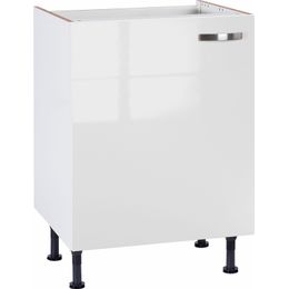 Sp&uuml;lenschrank KOCHSTATION, B:60cm H:87cm T:58,4cm, wei&szlig;, K&uuml;che, Schr&auml;nke, "KS-Cara", Breite 60 cm