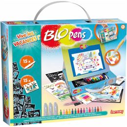BLOPENS Kinder Kreativset "Spr&uuml;hstifteset Koffer", bunt, Kunststoff, Pappe, Kreativsets