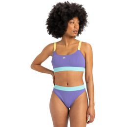 Quiksilver Damen Bikini-Hose "Hi Cut"dusted peri, Gr. S, Obermaterial: 92% Polyamid, 8% Elasthan;, Badehosen