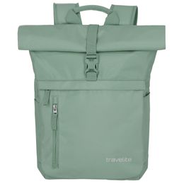 Travelite Freizeitrucksack "BASICS Rollup Rucksack", gr&uuml;n, Polyester, unifarben, Rucks&auml;cke, Arbeitsrucksack Sportrucksack Reiserucksack Schulrucksack