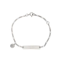 Firetti Kinder Armband "Schmuck Geschenk Silber 925 Armschmuck Armkette Figarokette Engel", 16,5cm, Silber 925 (Sterlingsilber), silber, Silber 925