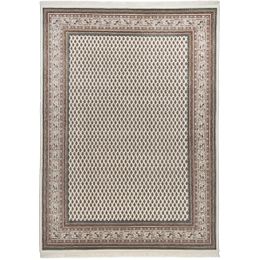 Orientteppich Theko, B:90cm H:12mm L:160cm, beige, Schurwolle, Teppiche, "Abbas Meraj Mir", reine Wolle, handgekn&uuml;pft, mit Fransen