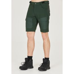 WHISTLER Herren Shorts "ERIC", gr&uuml;n, Gr. L, mehrfarbig, 65% Polyester, 35% Baumwolle, Hosen, mit atmungsaktivem Funktionsstretch