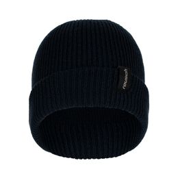 Reusch Damen Beanie "Eddie", blau, unifarben, 100% Polyacryl, M&uuml;tzen, mit dezentem Marken-Label