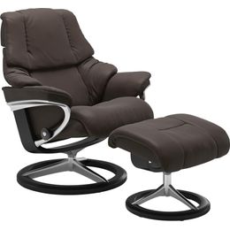 stressless "Reno" mit Signature Base, Gr&ouml;&szlig;e S, M & L, Gestell Schwarz