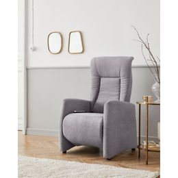 Sit & More TV-Sessel SIT & MORE, B:71cm, grau, 100% Polyester, Sessel, "Melissa", wahlweise elektrisch oder manuell verstellbar, optional Aufstehhilfe