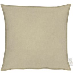 Dekokissen Apelt, B:48cm L:48cm, beige, Baumwolle, Polyester, Kinderzimmer, Dekokissen_Sitzkissen_Kissenh&uuml;llen, "ALASKA", Uni, Kissenh&uuml;lle mit