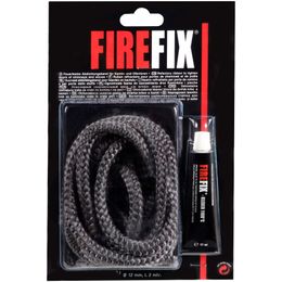 FIREFIX Dichtungsband, B:18mm L:200cm, grau, Dichtungsb&auml;nder, 2 m, &oslash; 12 mm